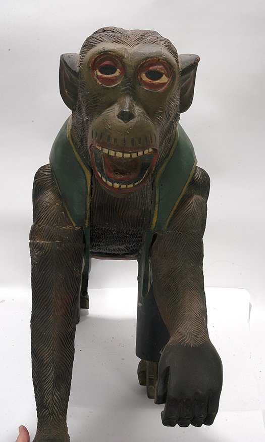 Unknown Maker. Child’s Carousel Monkey.
