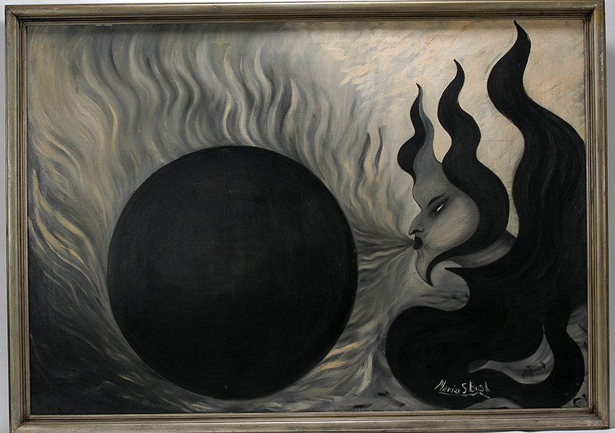 Marian Spore Bush. World Aflame. - Apr 24, 2021 | Slotin Folk Art in GA