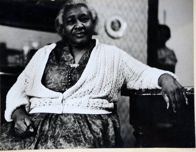 Nina Howell Starr. Photo Of Minnie Evans.