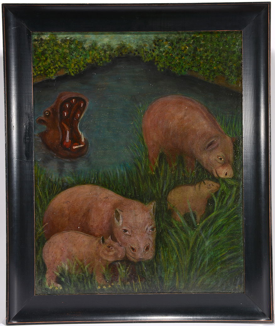 Ellis Ruley. Hippos.