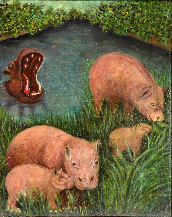 Ellis Ruley. Hippos.