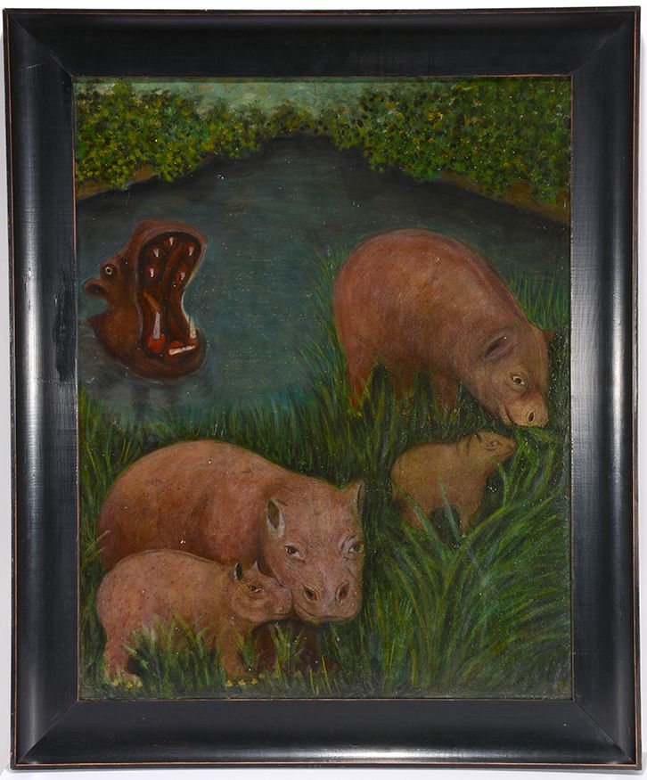 Ellis Ruley. Hippos.