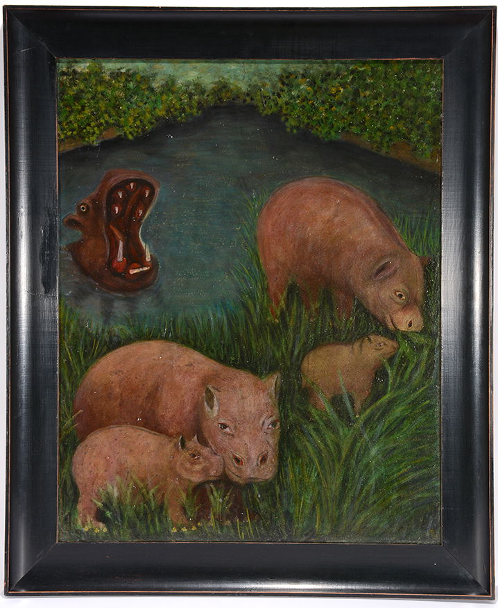Ellis Ruley. Hippos.