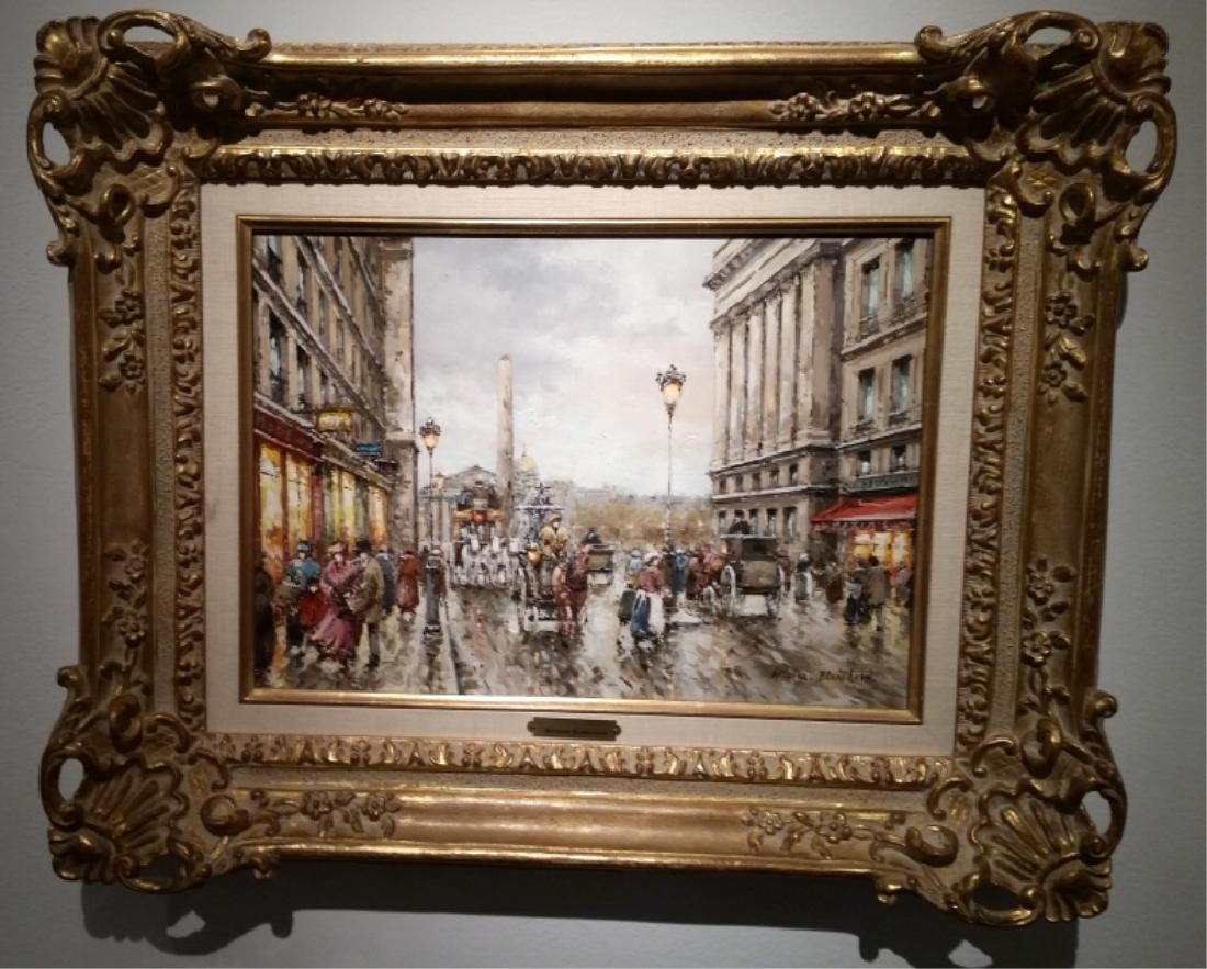 Original Oil Painting by Antoine Blanchard