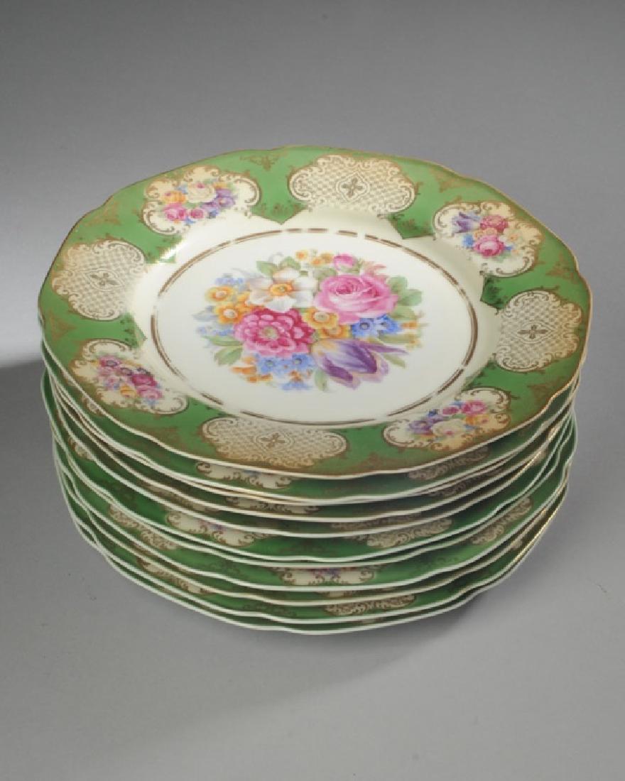 11 Bavarian Tirschenreuth Service Plates