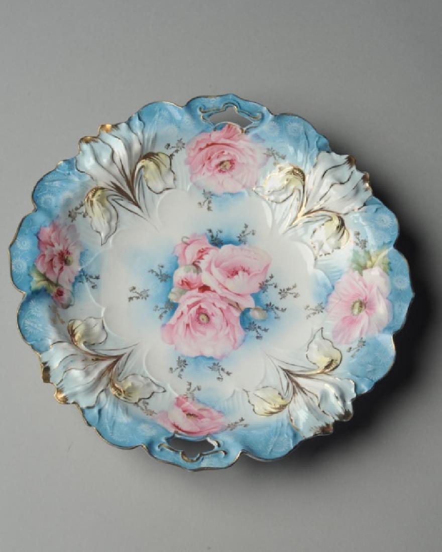 R.S. Prussia Red Mark Shallow Bowl