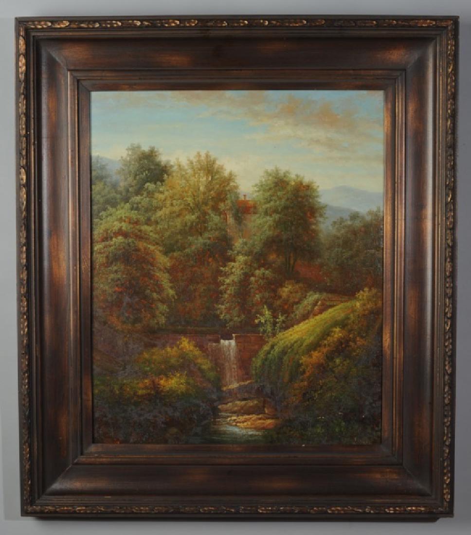 F. Adan Oil On Canvas