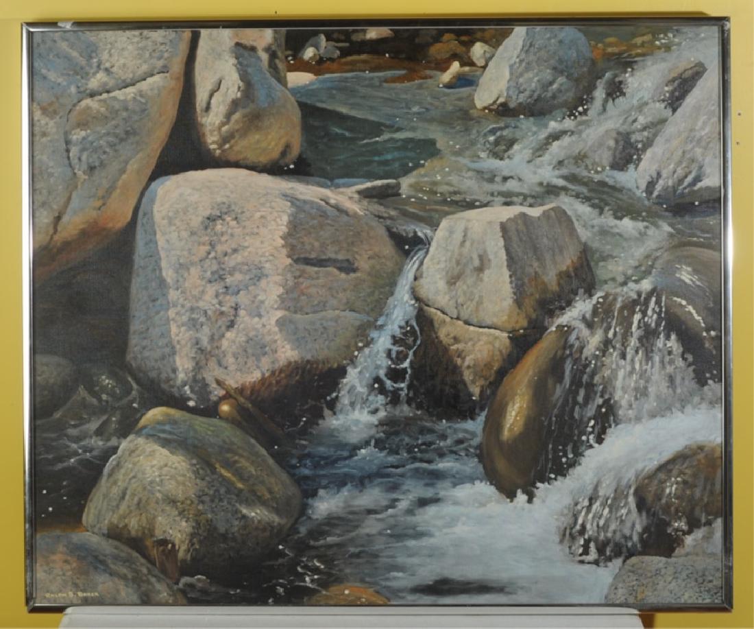 Ralph B. Baker Oil On Canvas