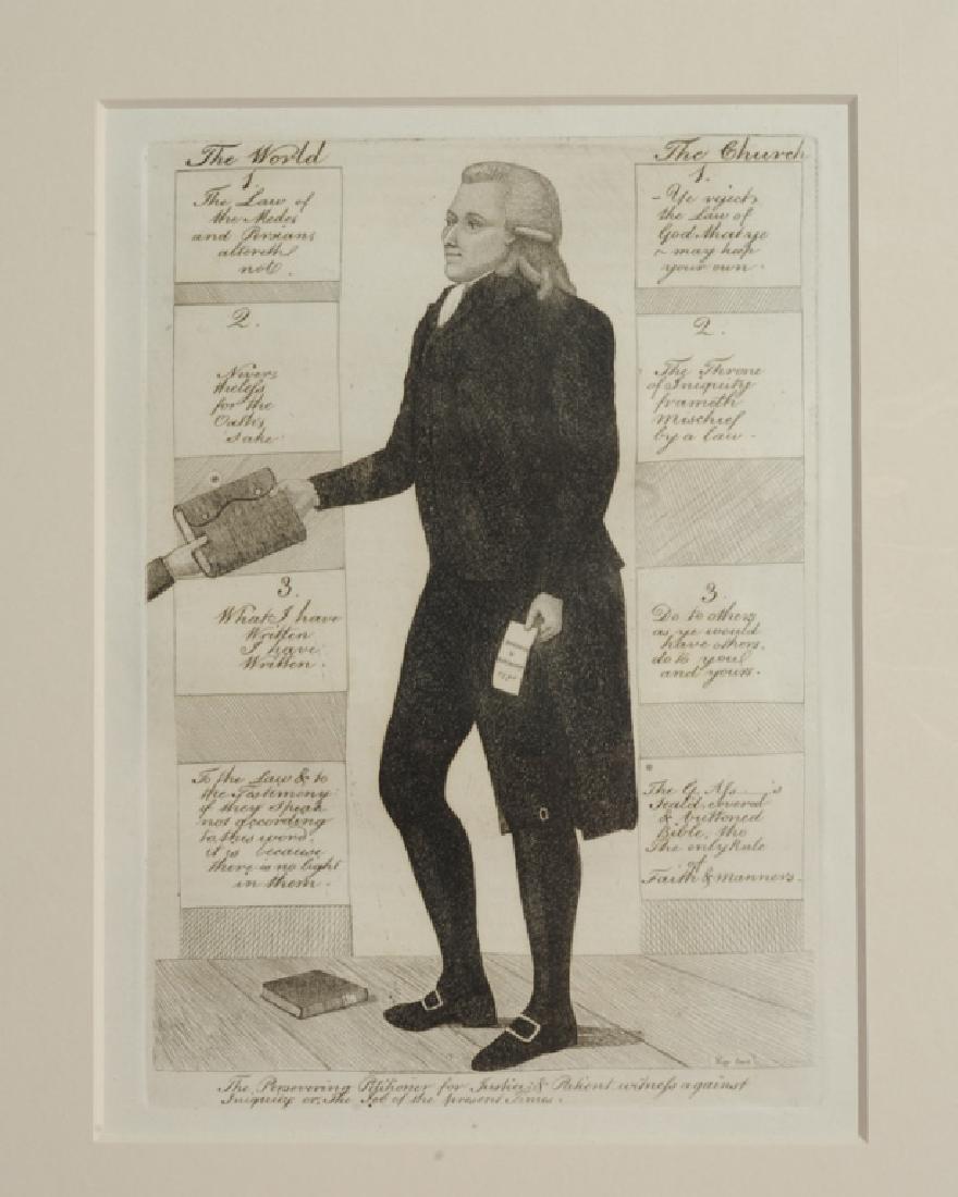 John Kay (1742-1826) Original Engraving c. 1798