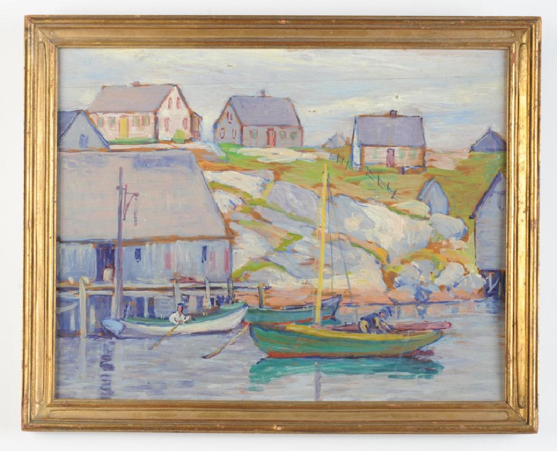 Margaret J. Patterson (1867 - 1950) Oil on Panel