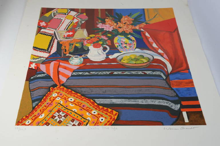 Warren Brandt (1918 2002) Lithograph