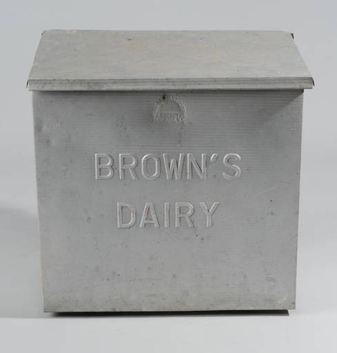 Vintage Milk Box "brown's Dairy"