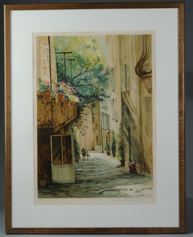 Allain Renoux (b. 1944) Lithograph - Feb 01, 2020 | Hilliard & Co. in VA