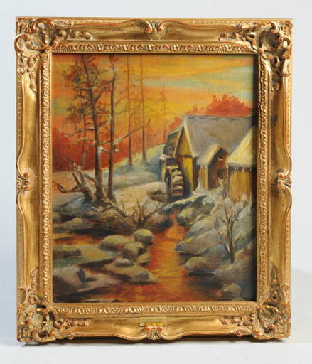Hubert Ropp (1894 - 1973) Oil on Canvas - Jul 25, 2020 | Hilliard & Co ...