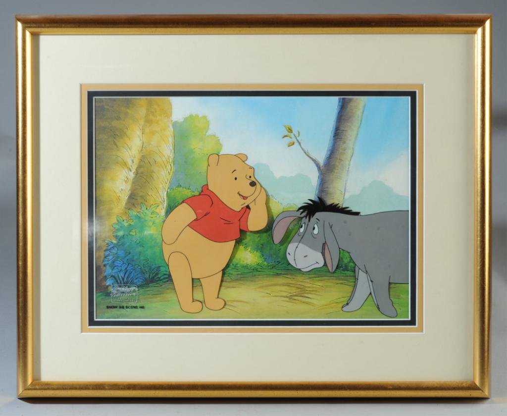 Original Disney Winnie The Pooh Production Cel