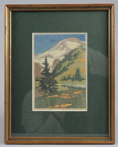 1929 Woodblock Print by Wendell Corwin Chase - Apr 02, 2022 | Hilliard ...