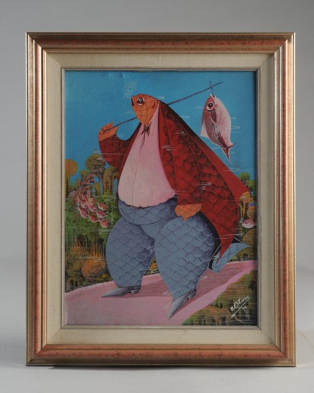 Andre Blaise (Haiti, b. 1961) (#0021) on Mar 25, 2023 | Hilliard & Co ...