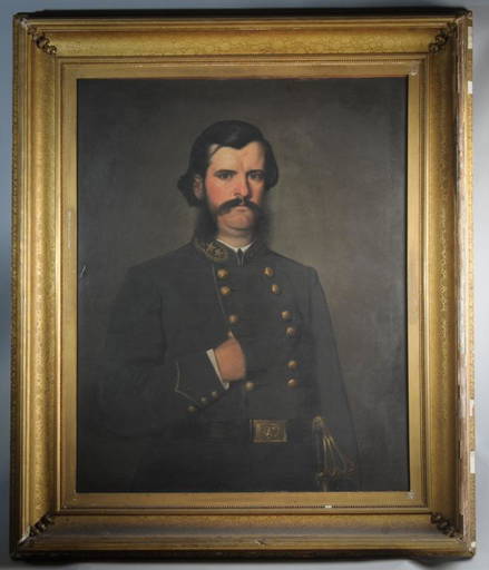 19th C. Oil On Canvas Of Gen. Archibald Gracie Iii