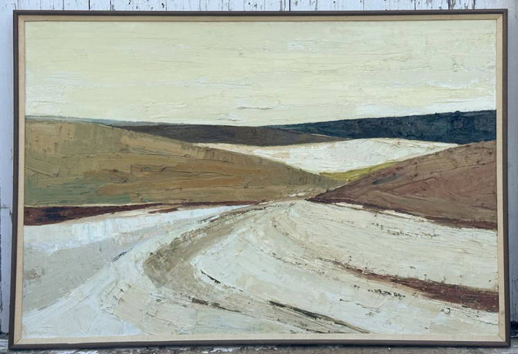 Anne Slaughter (american, 20/21st C.) Large Oil