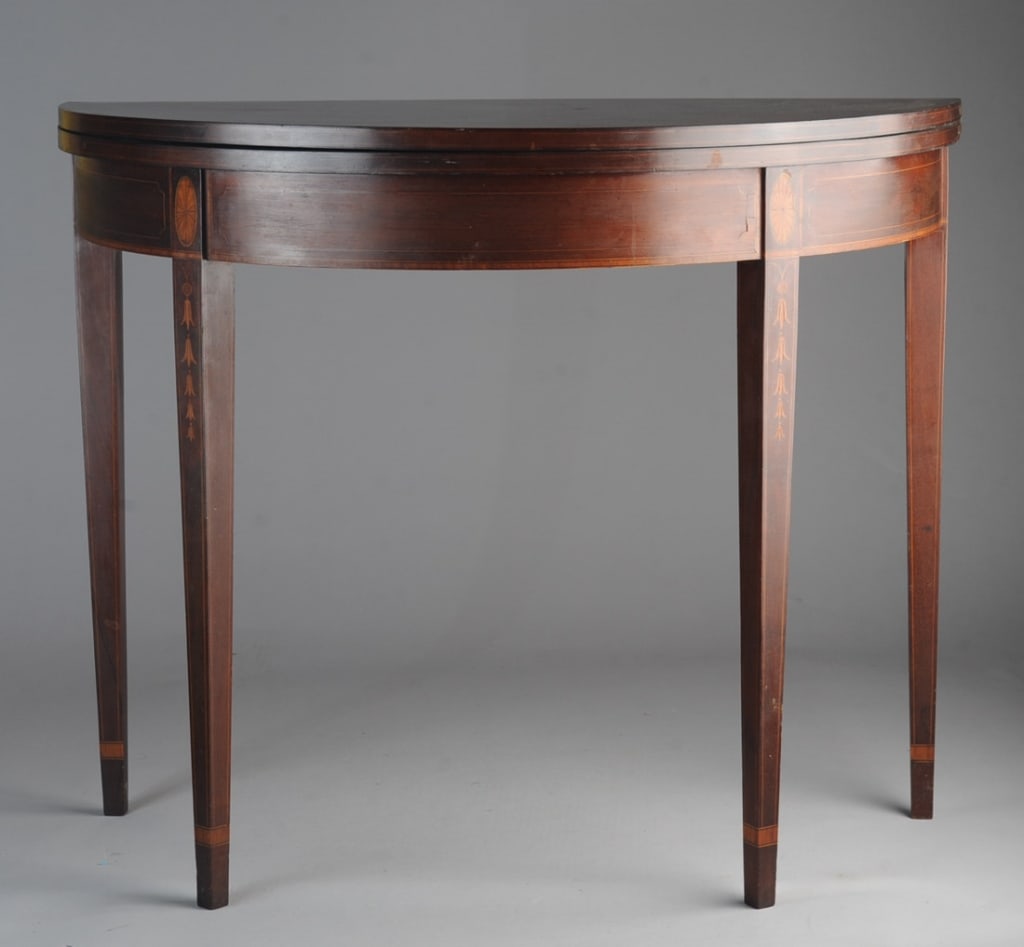 Federal Style Game Table Auction