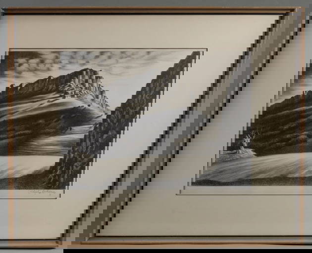 Philip Cheney (1897 1992) Signed Lithograph