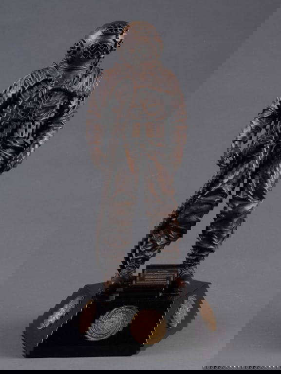 Us Navy Mark V "jake" Bronze Statuette Limited Ed. Auction