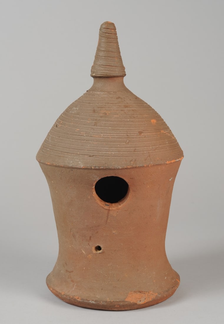 19th C. Redware Birdhouse Auction