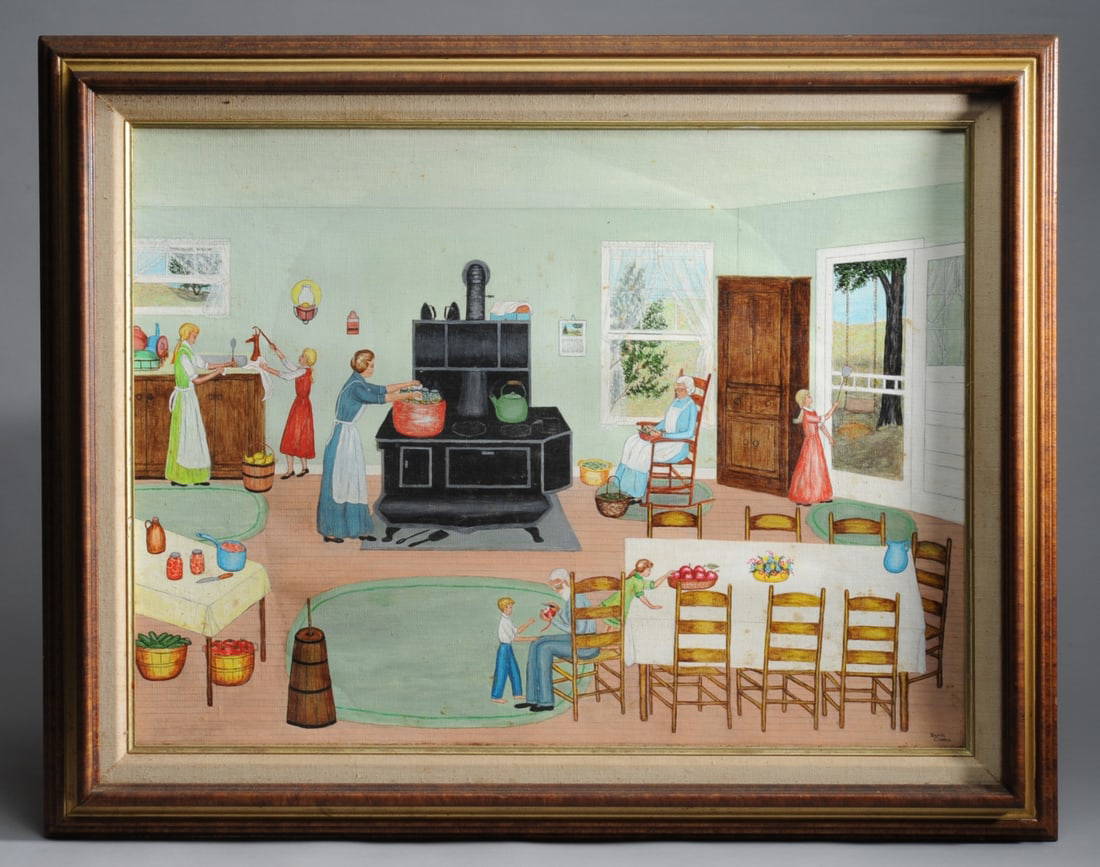 Berneta Crowder "kitchen Helpers" Auction