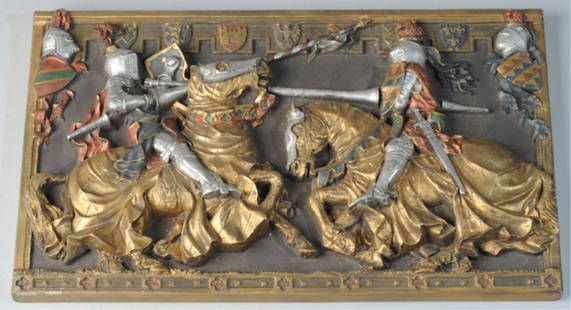 Marcus Designs Medieval Knights Wall Plaque