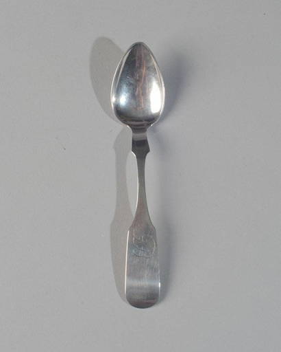 Charles Lumsden, Petersburg Va Coin Silver Spoon