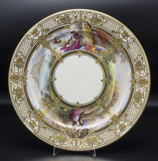 Historismus Teller 'götterdämmerung' / A Historism