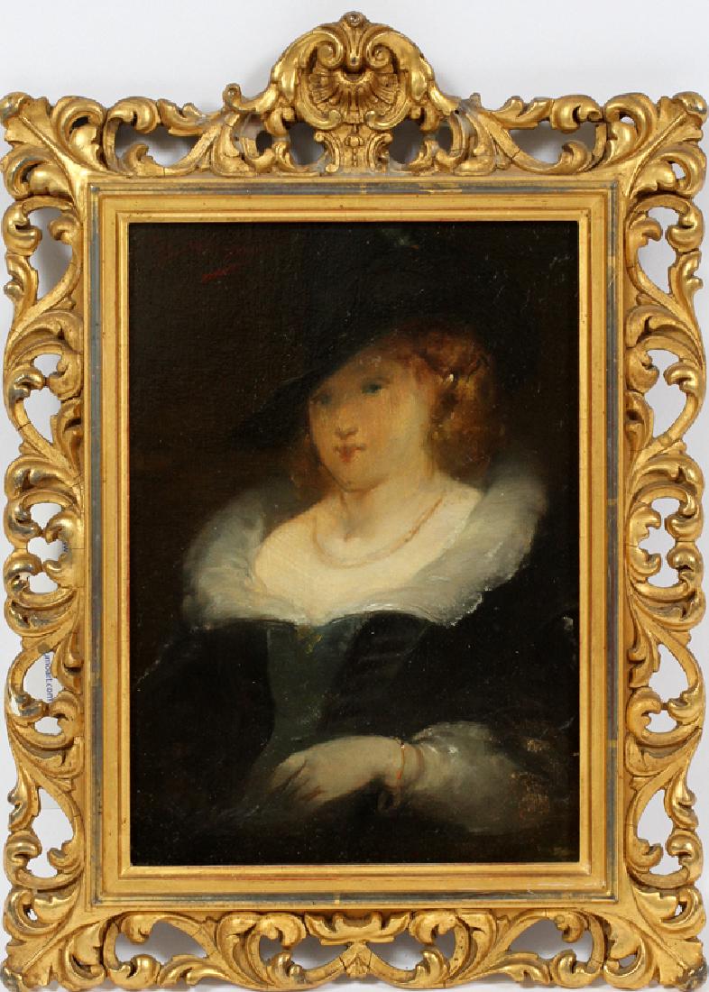 WALTER SHIRLAW OIL ON WOOD PANEL