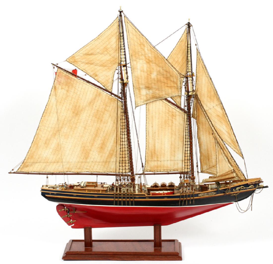 Bluenose Wood Schooner Model