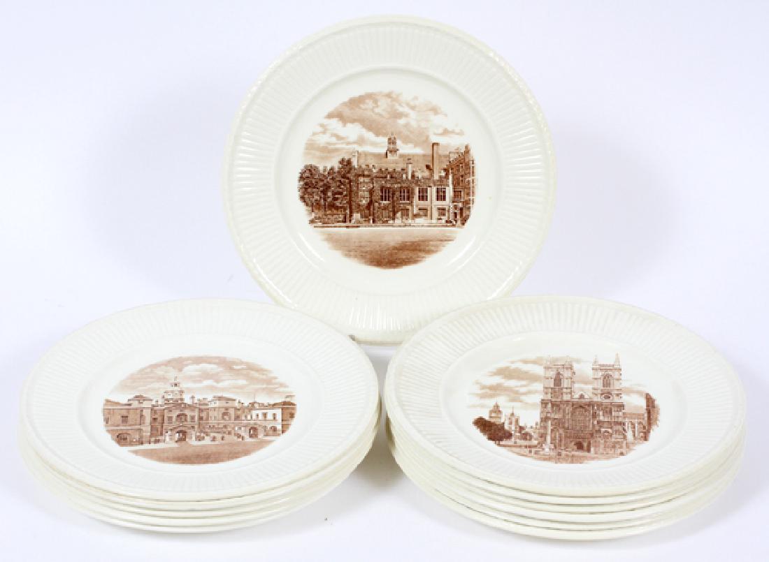 Wedgwood Cream Ware Plates 12