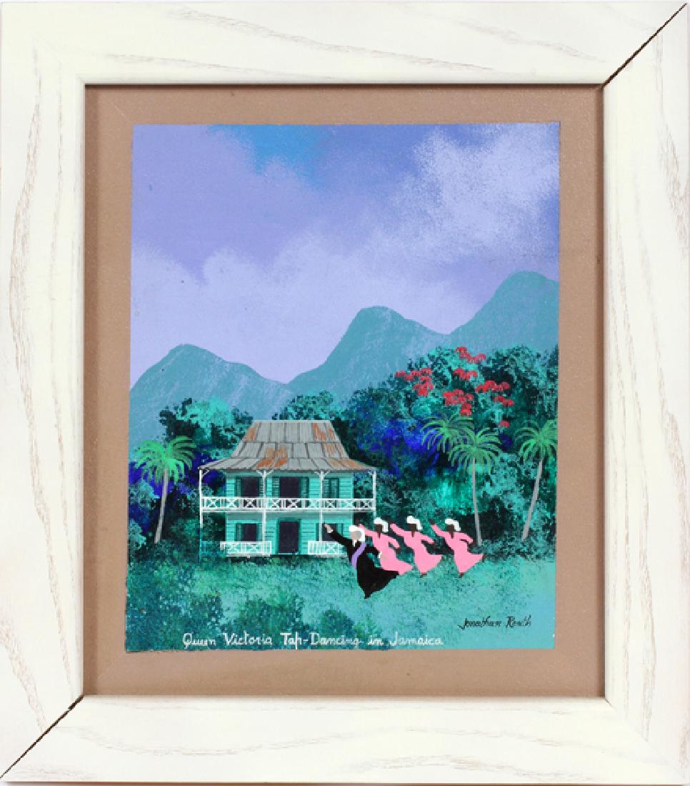 JONATHAN ROUTH ACRYLIC ON BOARD