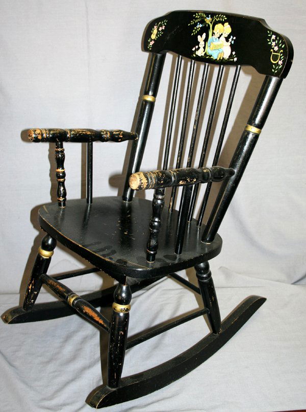 RAMSDELL CHILD'S LACQUER PAINTED ROCKING CHAIR - Oct 13, 2006 ...