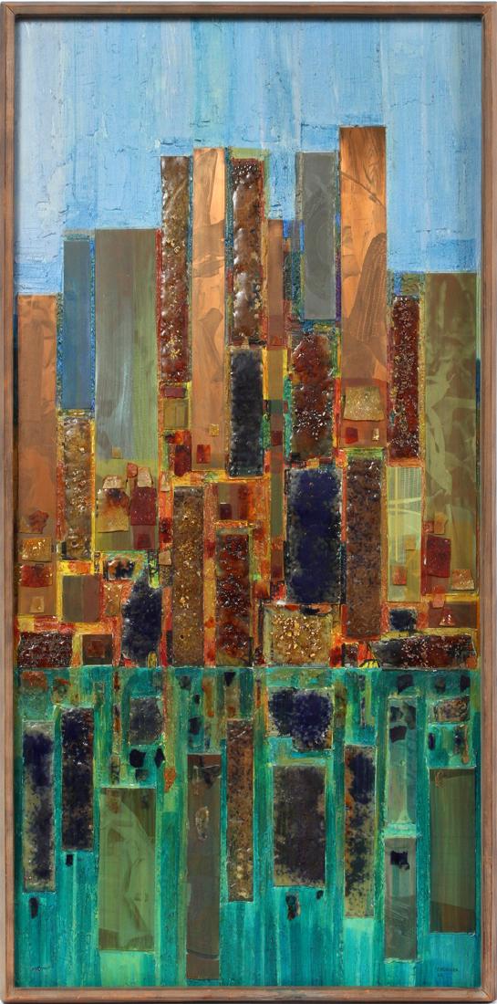 ROBERT GORDENIER MIXED MEDIA 1963