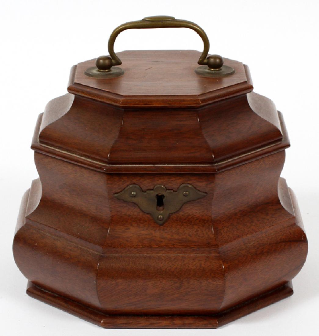 COLONIAL WILLIAMSBURG REPRODUCTION TEA CADDY