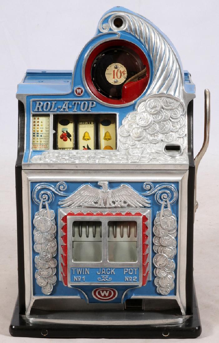 WATLING ROL-A-TOP 10 CENT SLOT MACHINE