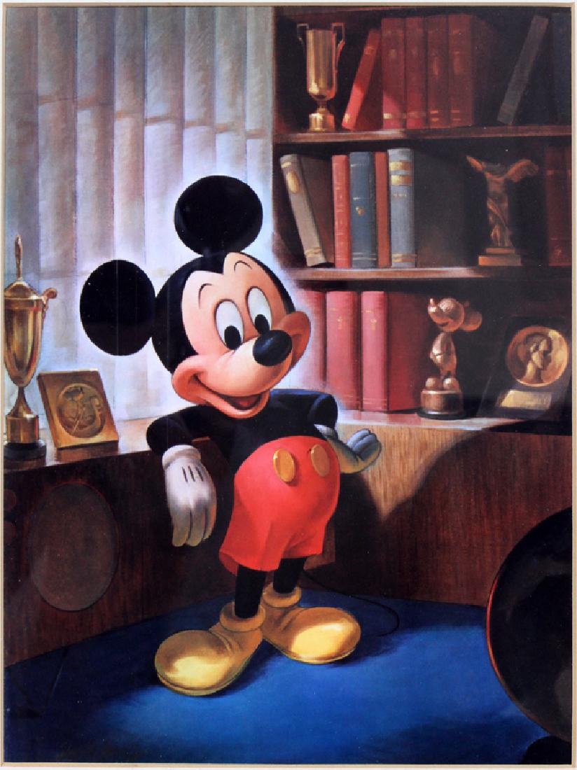 SIGNED WALT DISNEY PRINT
