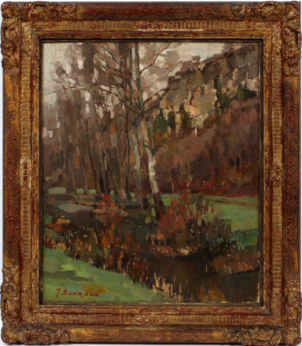 JULIEN BOURDON OIL ON CANVAS