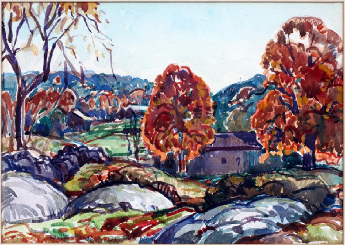 WILLIAM LESTER STEVENS (1888 - 1969) WATERCOLOR - Jan 10, 2014 | Soulis ...