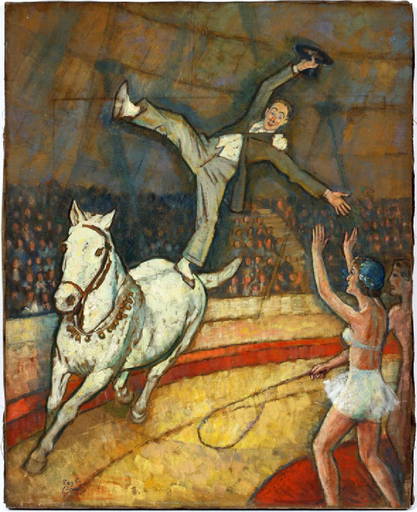 ROY GAMBLE OIL ON CANVAS 1951 - Dec 17, 2017 | DuMouchelles in MI