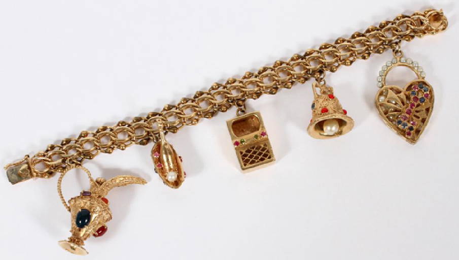 14 Kt Charm Bracelet