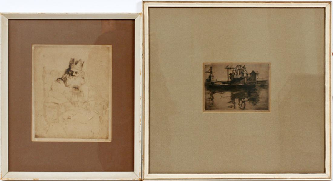 KARL GOODWIN ETCHINGS TWO