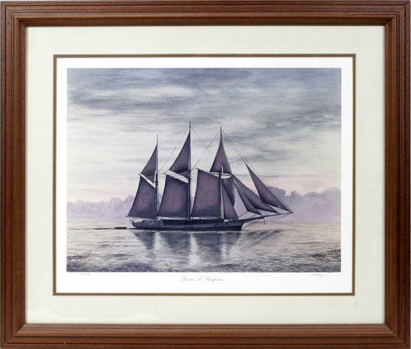 012092: JIM CLARY LITHOGRAPH, "LUCIA A. SIMPSON", #341 - Jan 14, 2007 ...