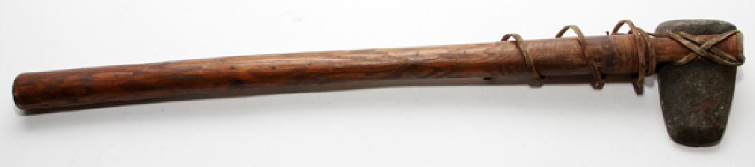 NATIVE AMERICAN WAR CLUB