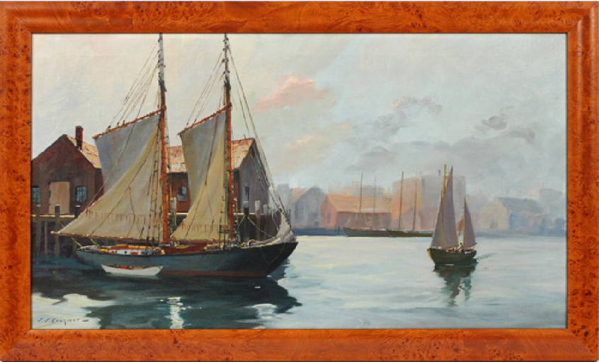 J.j. Enwright Oil Painting