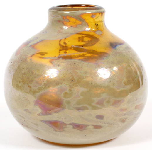 Poss. William Warehall, Studio Blown Glass Vase