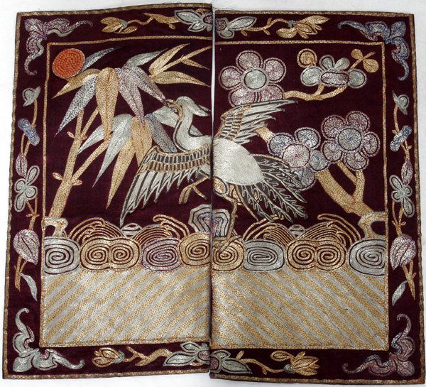 Mandarin Square, C.1860, 10"x11"